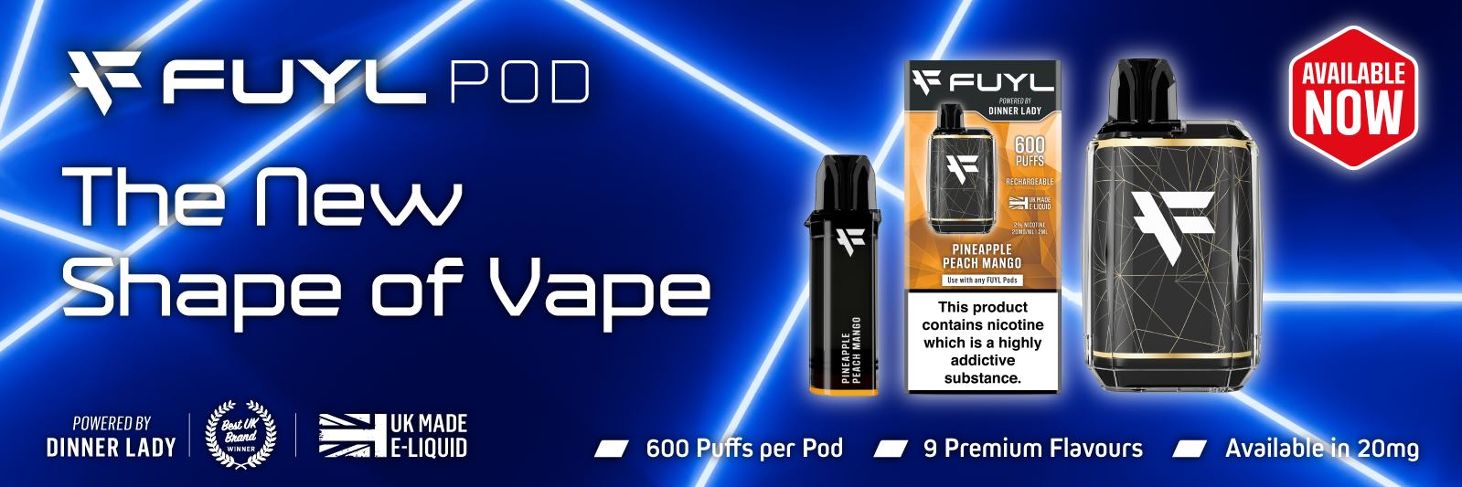 FUYL | Shop FUYL Vape Pod – Dinner Lady - Dinner Lady