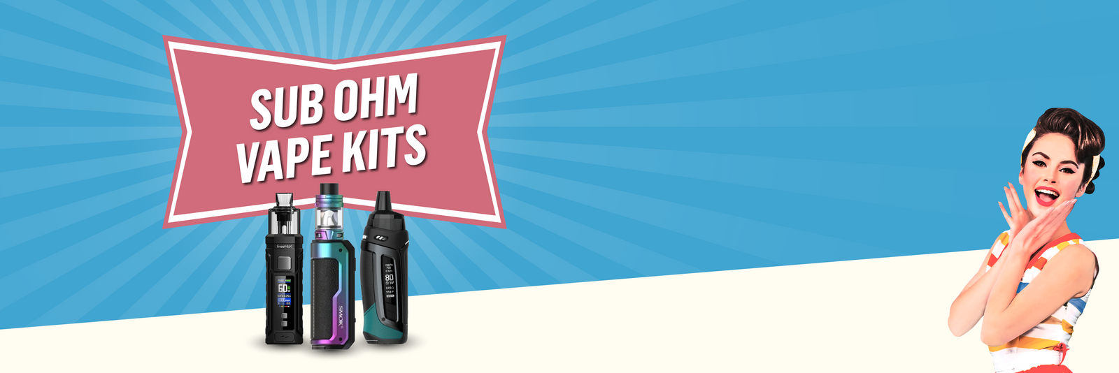 Sub Ohm Vape Kits | Save £££ with Bundles - Dinner Lady