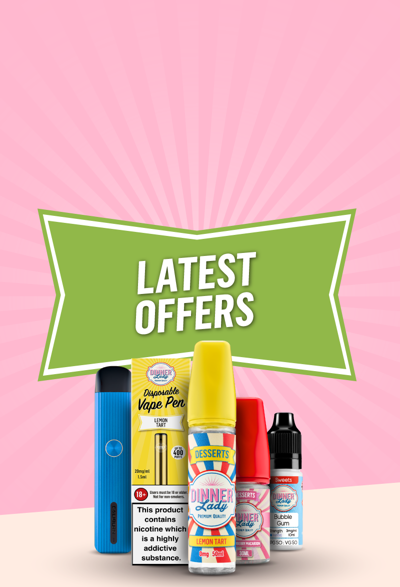 E-Liquid and Vape Kit Offers | Premium Vape E-Liquid from Dinner Lady ...